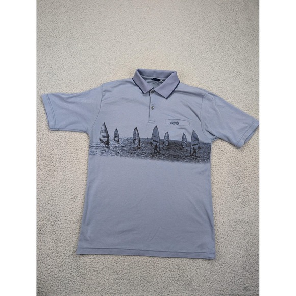 Don Angelo | Shirts | Don Angelo Aruba Polo Shirt Mens Large Blue ...